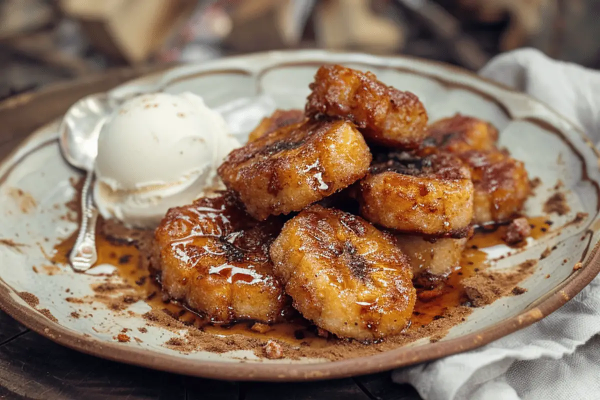 Cinnamon Fried Bananas - foodiecharm.com