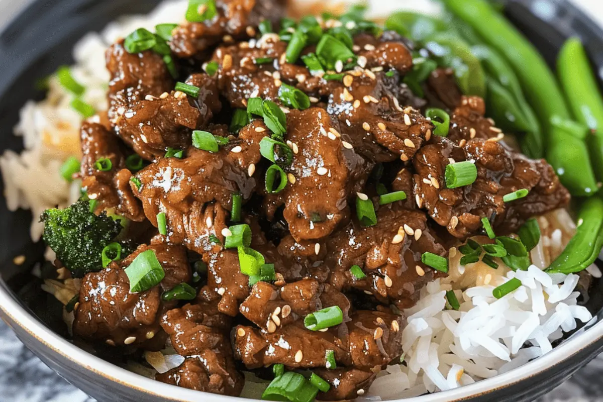 Mongolian Beef Recipe - foodiecharm.com