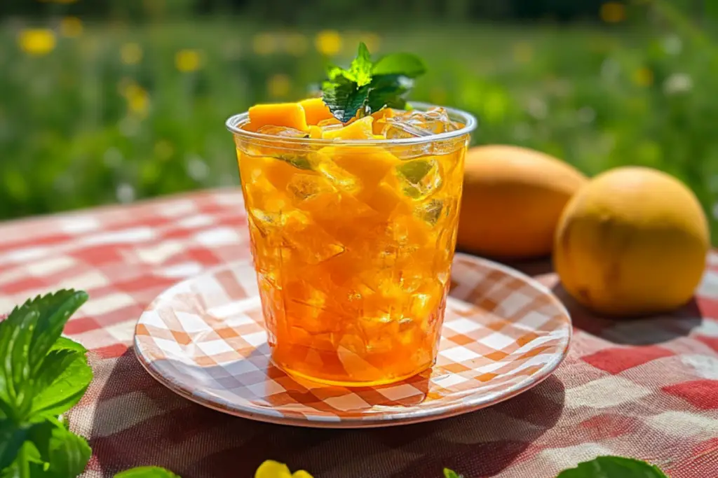Mango Iced Tea - foodiecharm.com