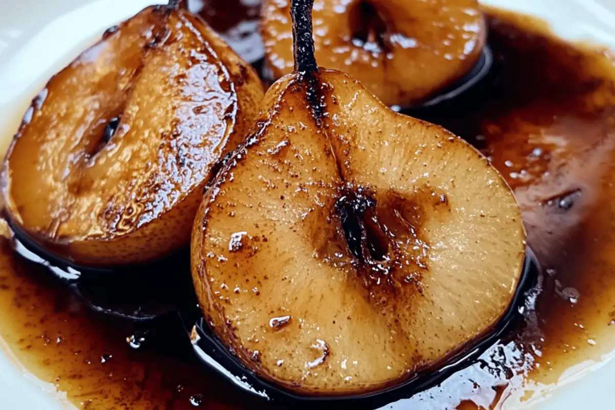 Balsamic Roasted Pears: A Perfect Blend of Sweet and Savory ...