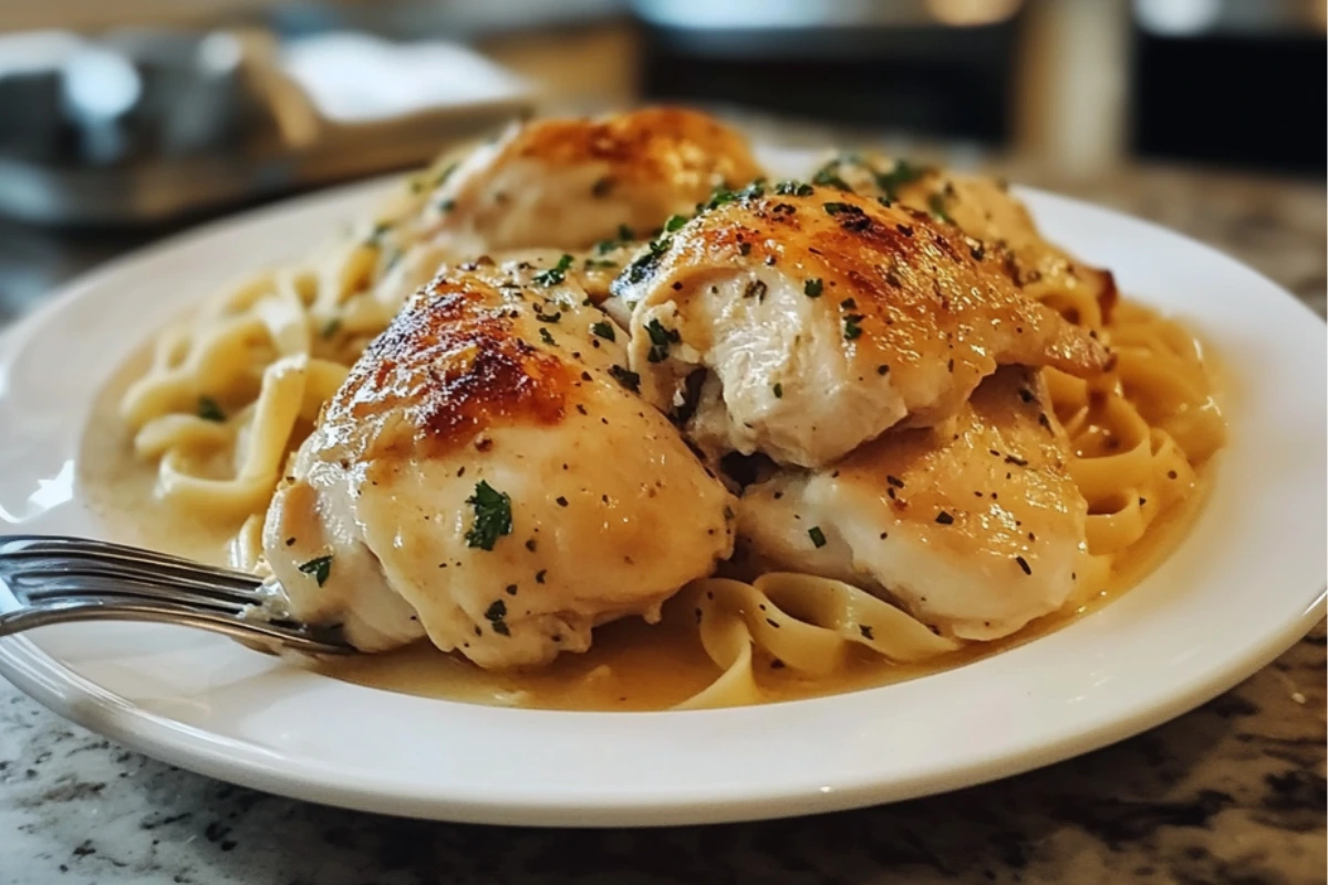 Make Crockpot Angel Chicken in Just 3 Simple Steps - foodiecharm.com