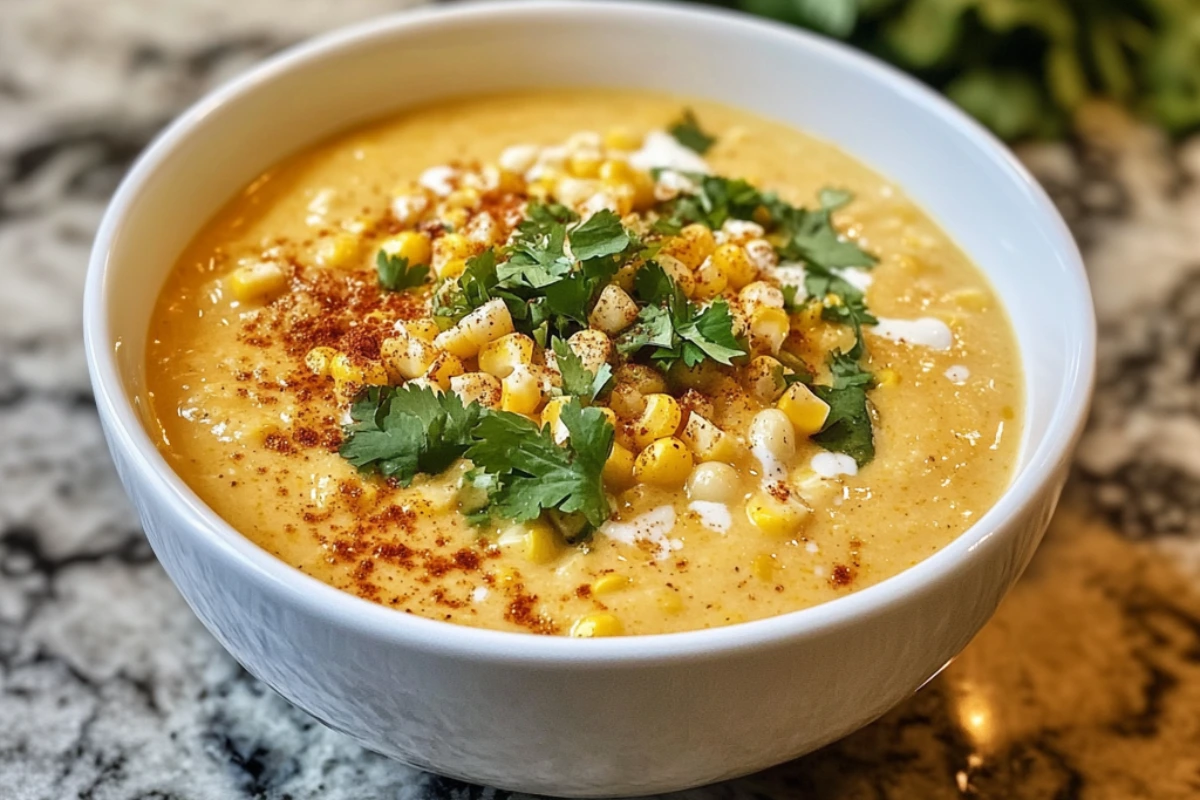 Mexican Street Corn Soup: A Flavor Explosion in a Bowl - foodiecharm.com