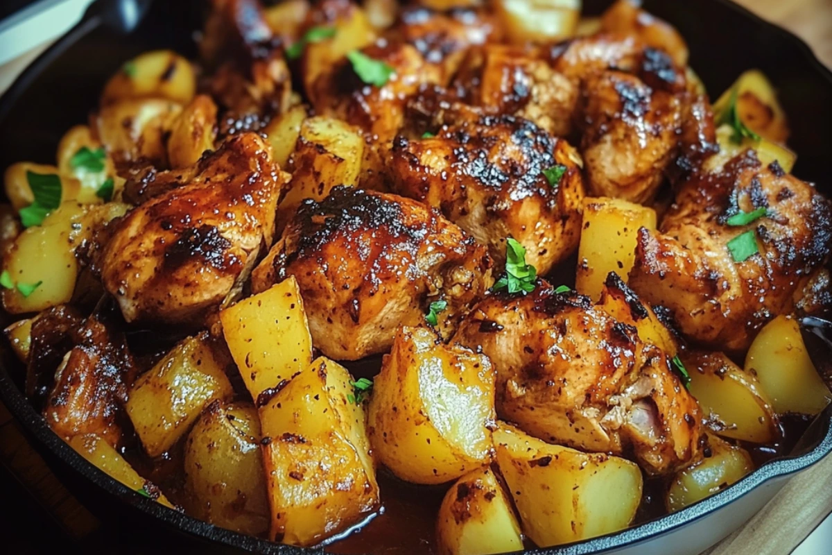 The Ultimate BBQ Chicken and Potatoes Recipe You’ll Love - foodiecharm.com