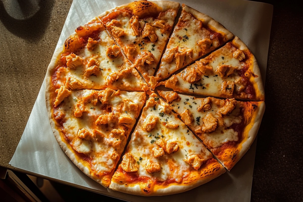 Buffalo Chicken Pizza That Brings the Heat - foodiecharm.com