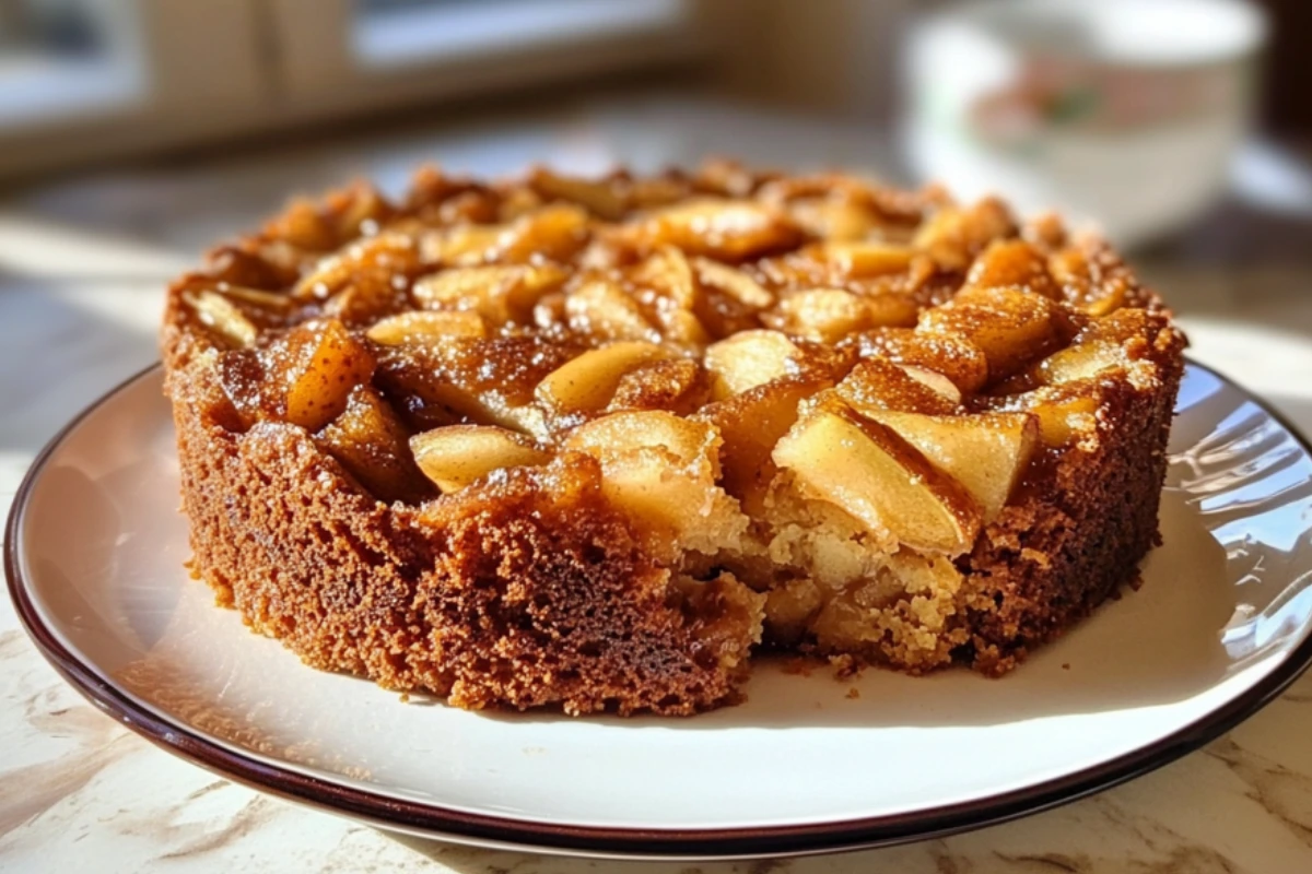 Swedish Apple Cake That Melts in Your Mouth - foodiecharm.com