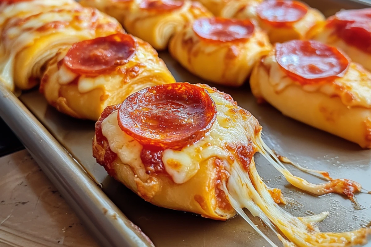 Mini Deep Dish Crescent Roll Pizzas Kids Love - foodiecharm.com