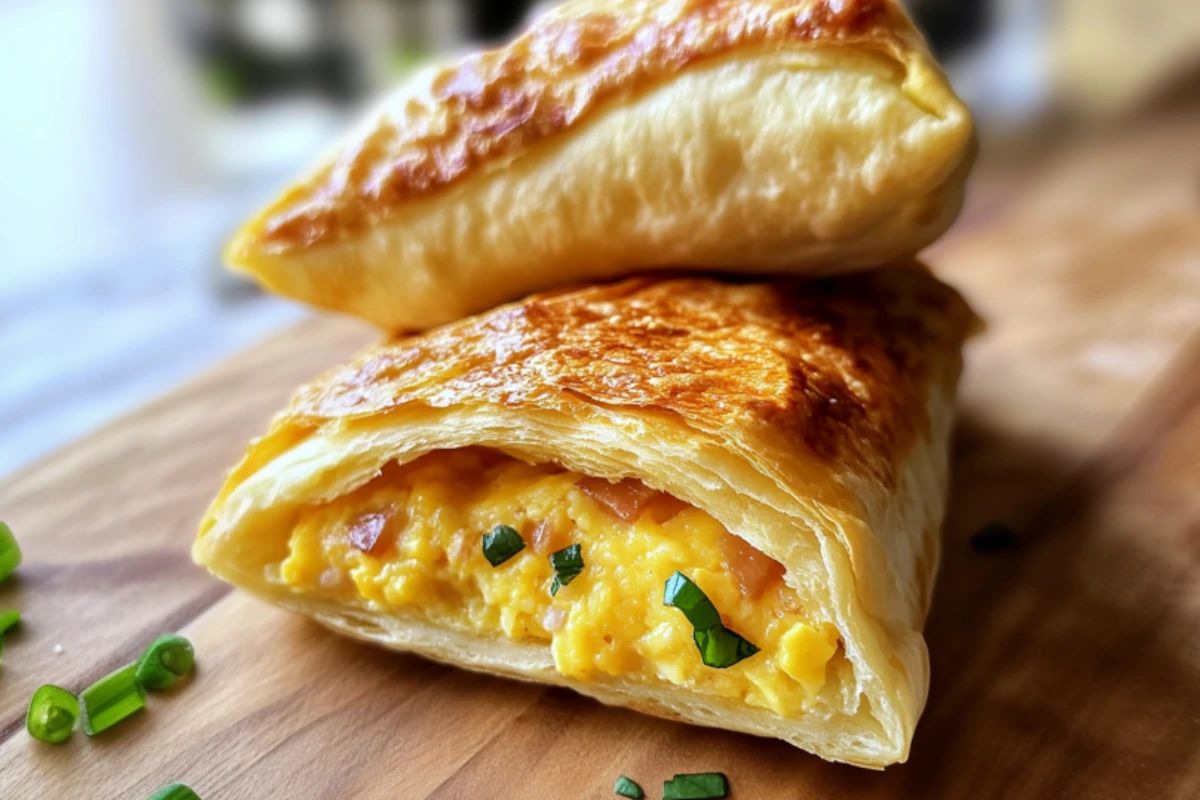 Easy Sourdough Discard Breakfast Pockets Recipe - foodiecharm.com