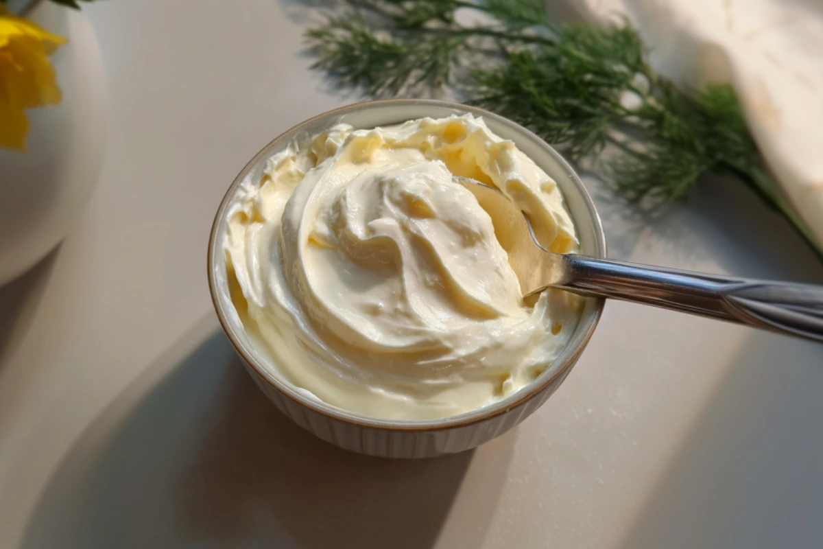 Creamy Mayonnaise with Greek Yogurt Made Easy - foodiecharm.com