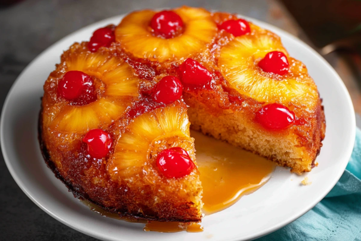 Easy Pineapple Upside Down Cake for Any Occasion - foodiecharm.com