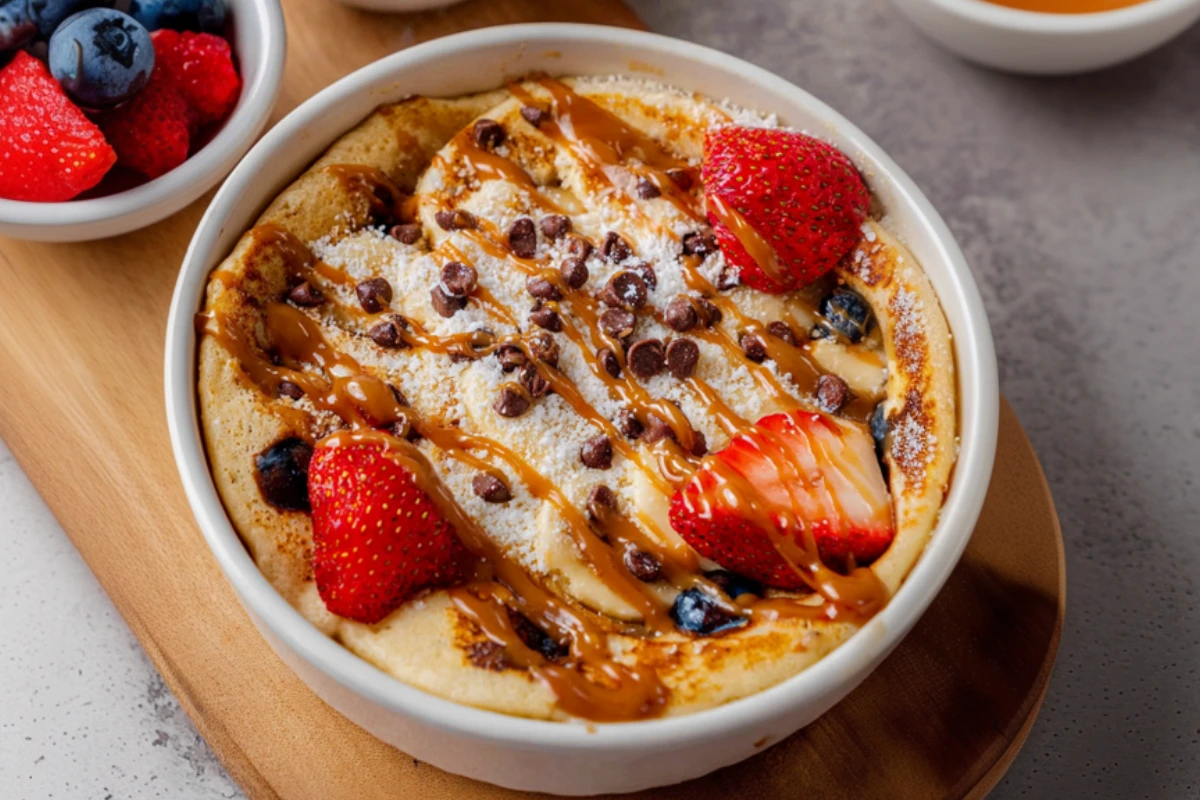 Easy Protein Pancake Bowl for Busy Mornings - foodiecharm.com