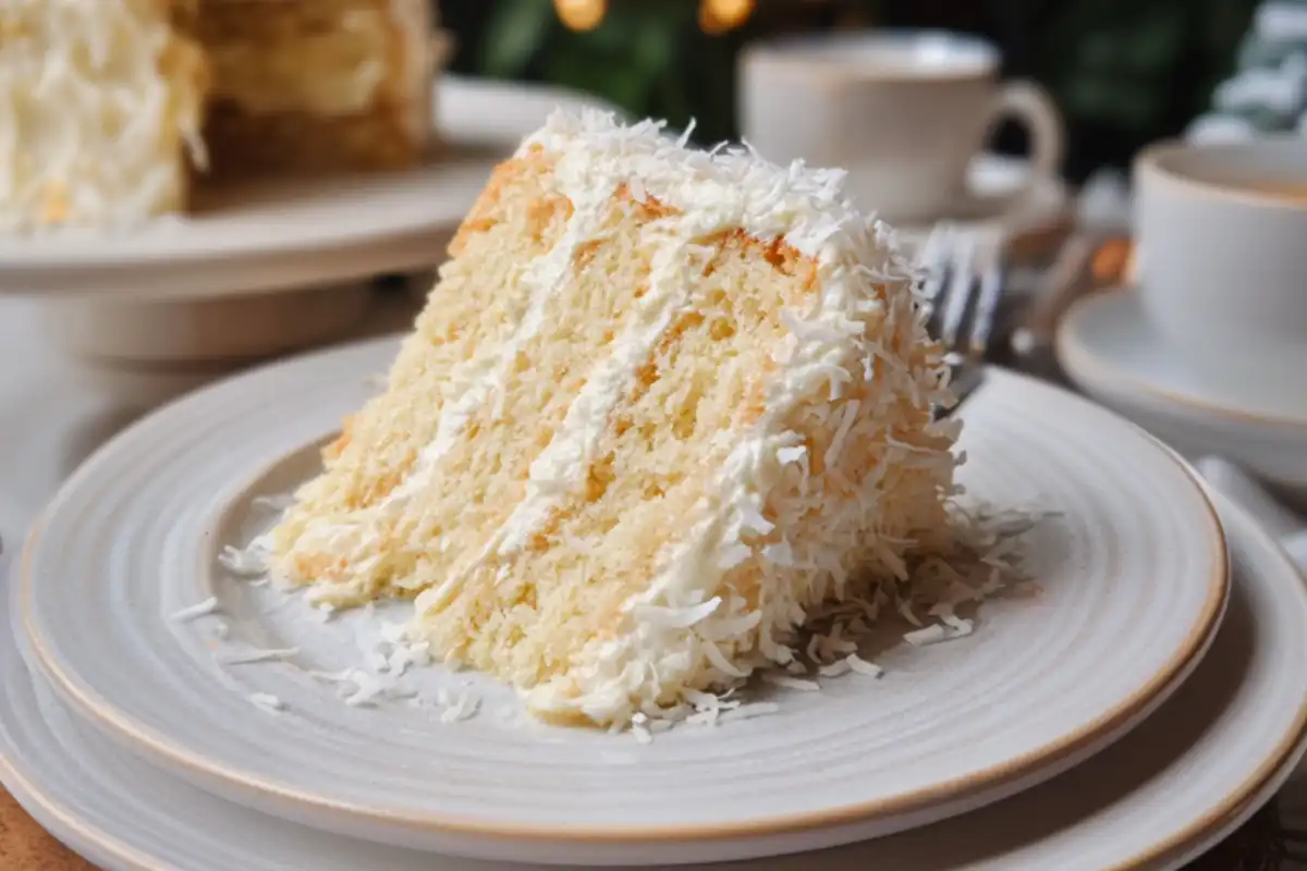 Easy Coconut Cake Recipe for Tropical Cravings - foodiecharm.com