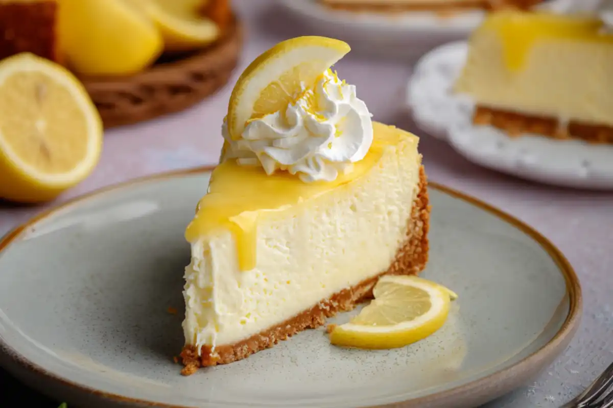 Irresistible Lemon Cheesecake Recipe for Summer - foodiecharm.com
