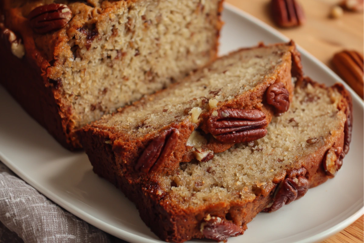Irresistible Sweet Alabama Pecan Bread Recipe - foodiecharm.com
