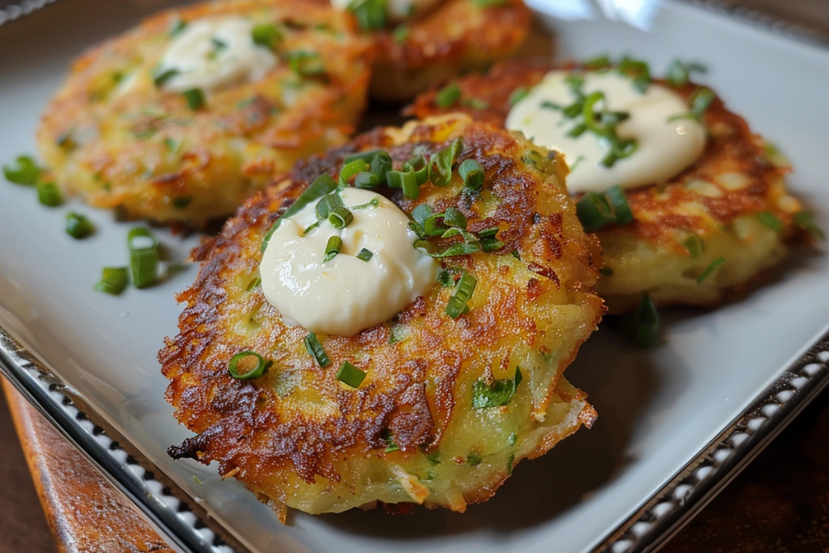 Easy Green Chile Cheese Potato Cakes for Any Meal - foodiecharm.com