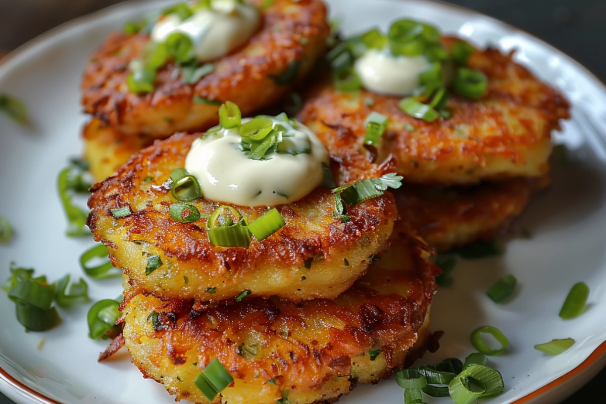 Easy Green Chile Cheese Potato Cakes for Any Meal - foodiecharm.com