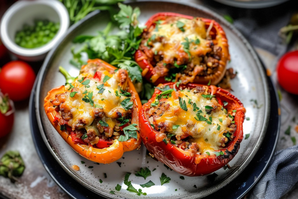 Easy Stuffed Peppers for a Quick Weeknight Meal - foodiecharm.com