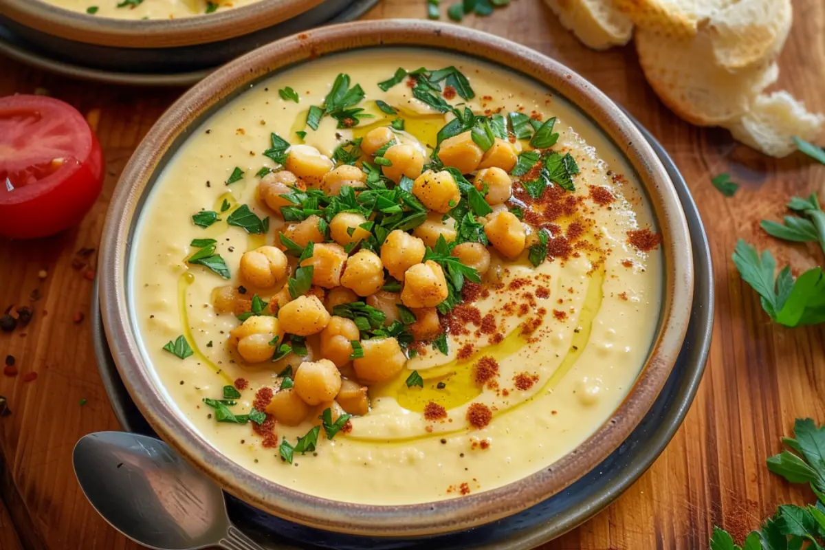 Hummus Soup You Can’t Stop Slurping - foodiecharm.com