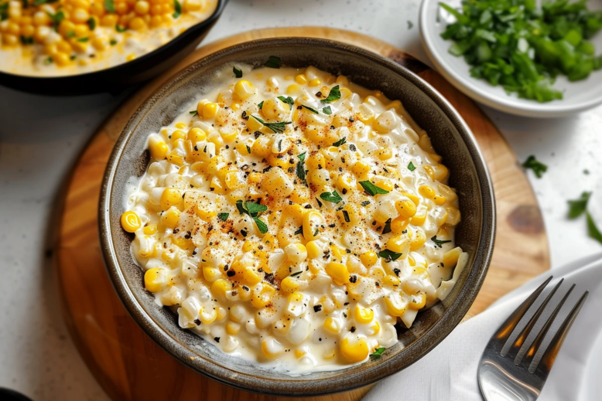 Creamed Corn Magic in Minutes - foodiecharm.com