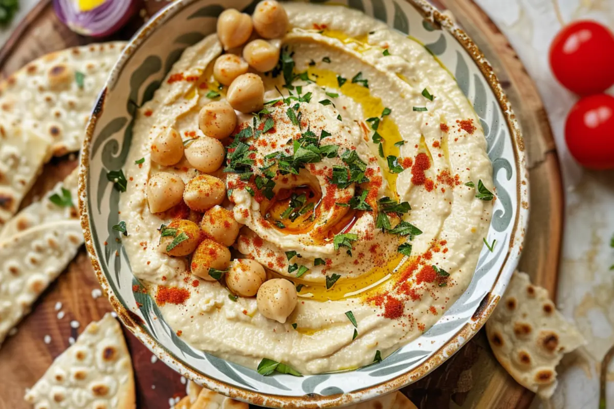 Irresistible Creamy Hummus Recipe - foodiecharm.com