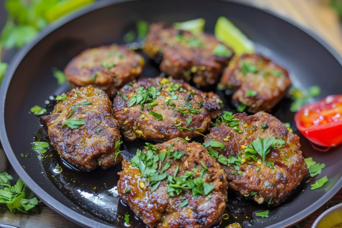Classic Diner Style Beef Cutlets Recipe at Home - foodiecharm.com