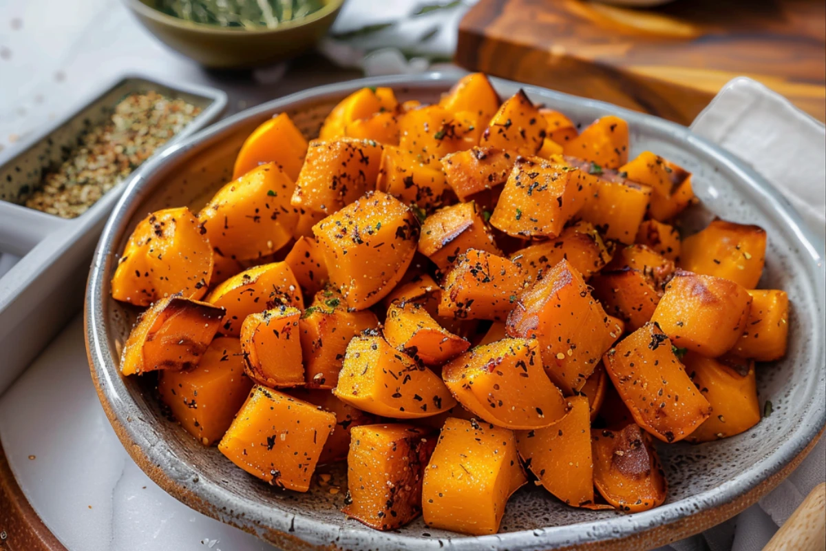 Easy Roasted Butternut Squash with Big Flavor - foodiecharm.com