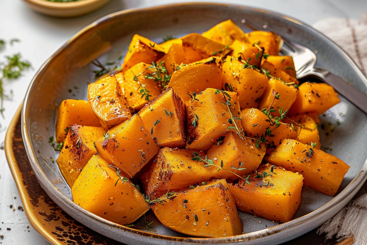 Easy Roasted Butternut Squash with Big Flavor - foodiecharm.com