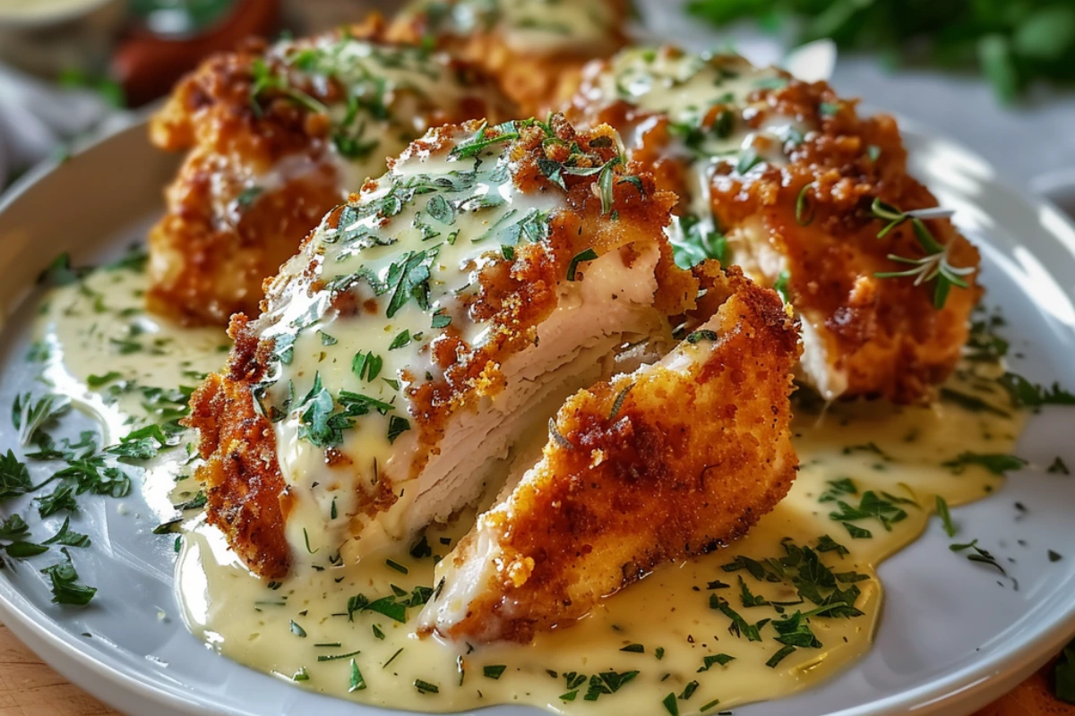 Family Favorite Baked Cream Cheese Chicken - foodiecharm.com
